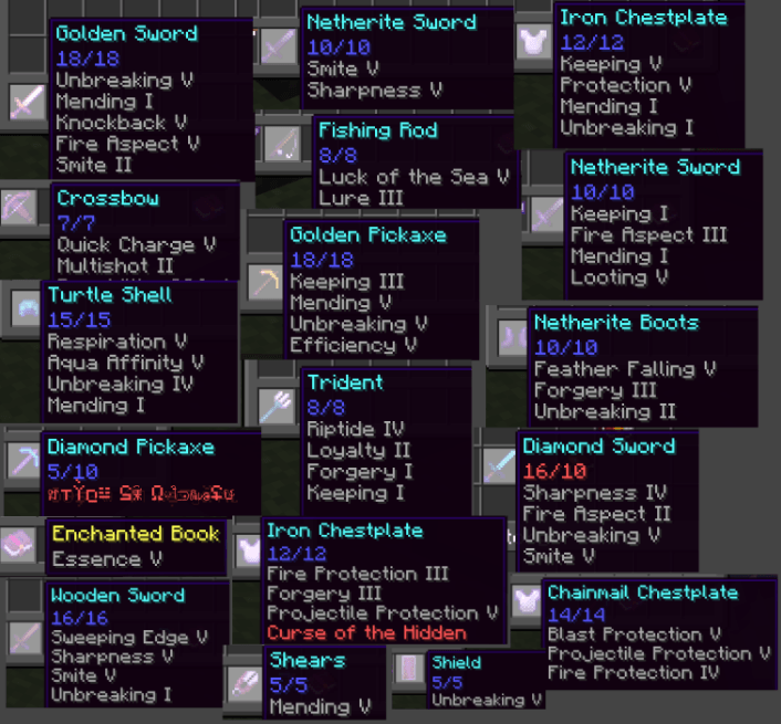 Indexed Minecraft Mods Curseforge