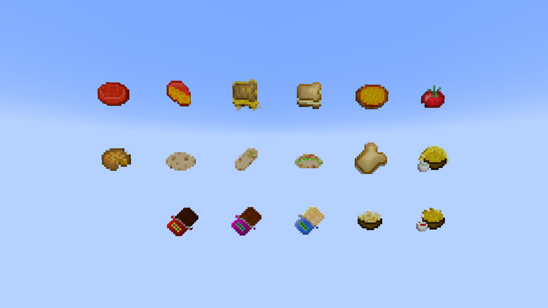 Cheesy Foods n' Stuff - Gallery - Minecraft Mods - CurseForge