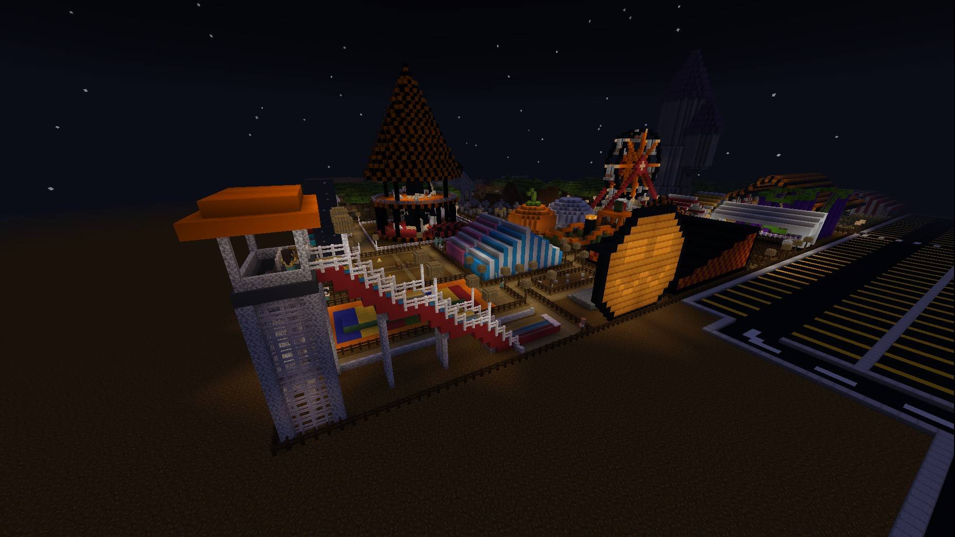 AJ's Pumpkin Farm - Gallery - Minecraft Bedrock Maps - CurseForge