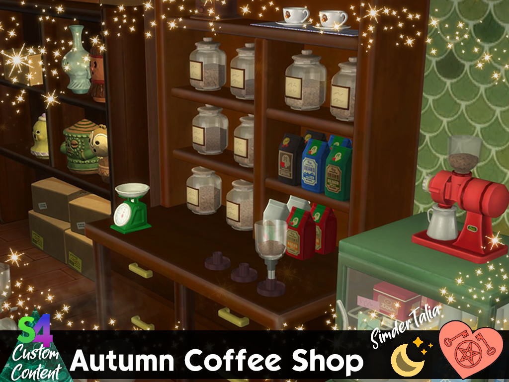 Autumn Coffee Shop Stuff - Gallery - The Sims 4 Build / Buy - CurseForge