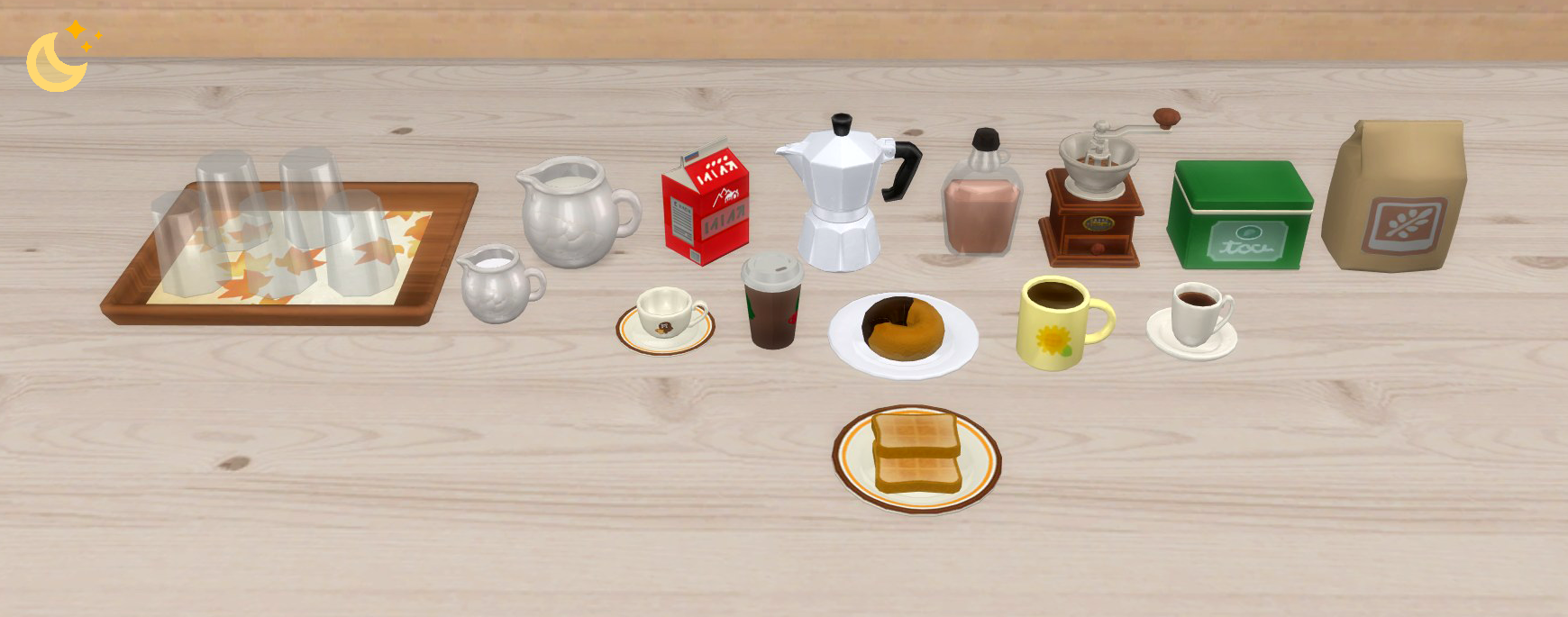 Autumn Coffee Shop Stuff - Gallery - The Sims 4 Build / Buy - CurseForge