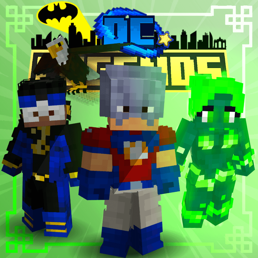 DC LEGENDS | Minecraft PE Addons