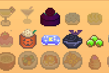 Halloween recipes by Abrah - Stardew Valley Mods - CurseForge