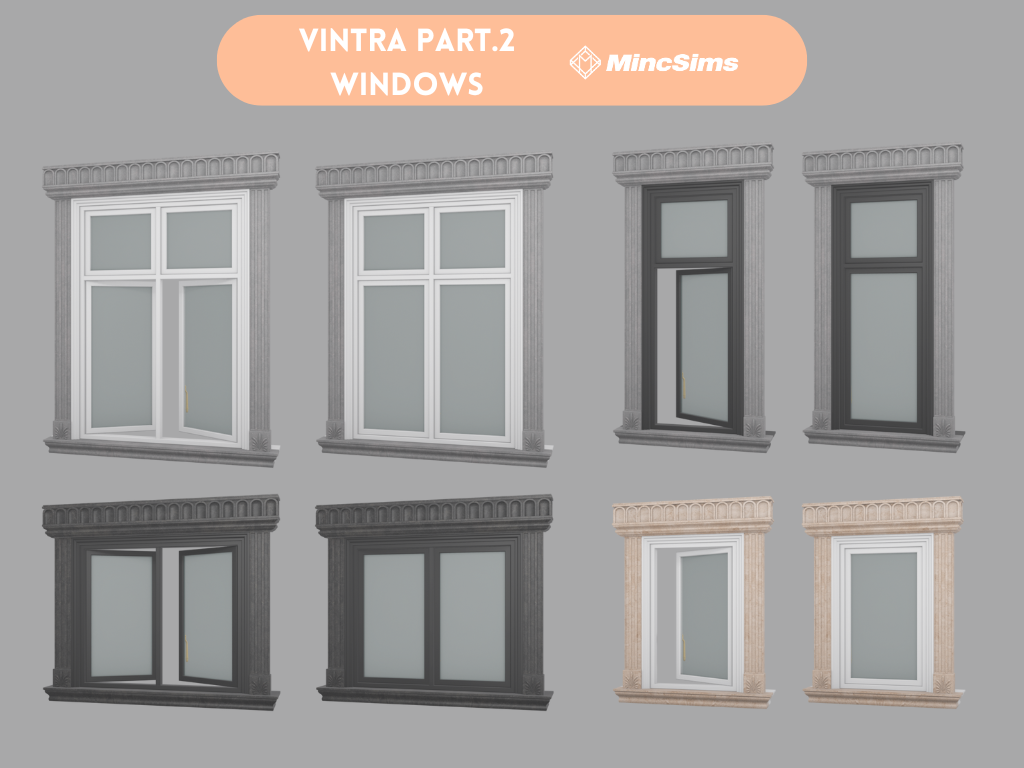 Vintra Part.2 - Windows - Gallery - The Sims 4 Build / Buy - CurseForge