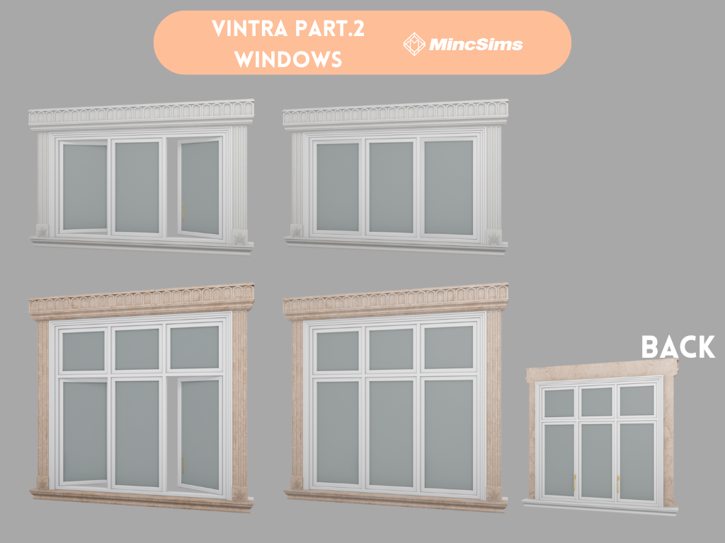 Vintra Part.2 - Windows - Gallery - The Sims 4 Build / Buy - CurseForge