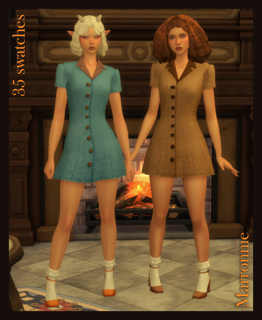 "Bookworms" Dress - Gallery - The Sims 4 Create a Sim - CurseForge