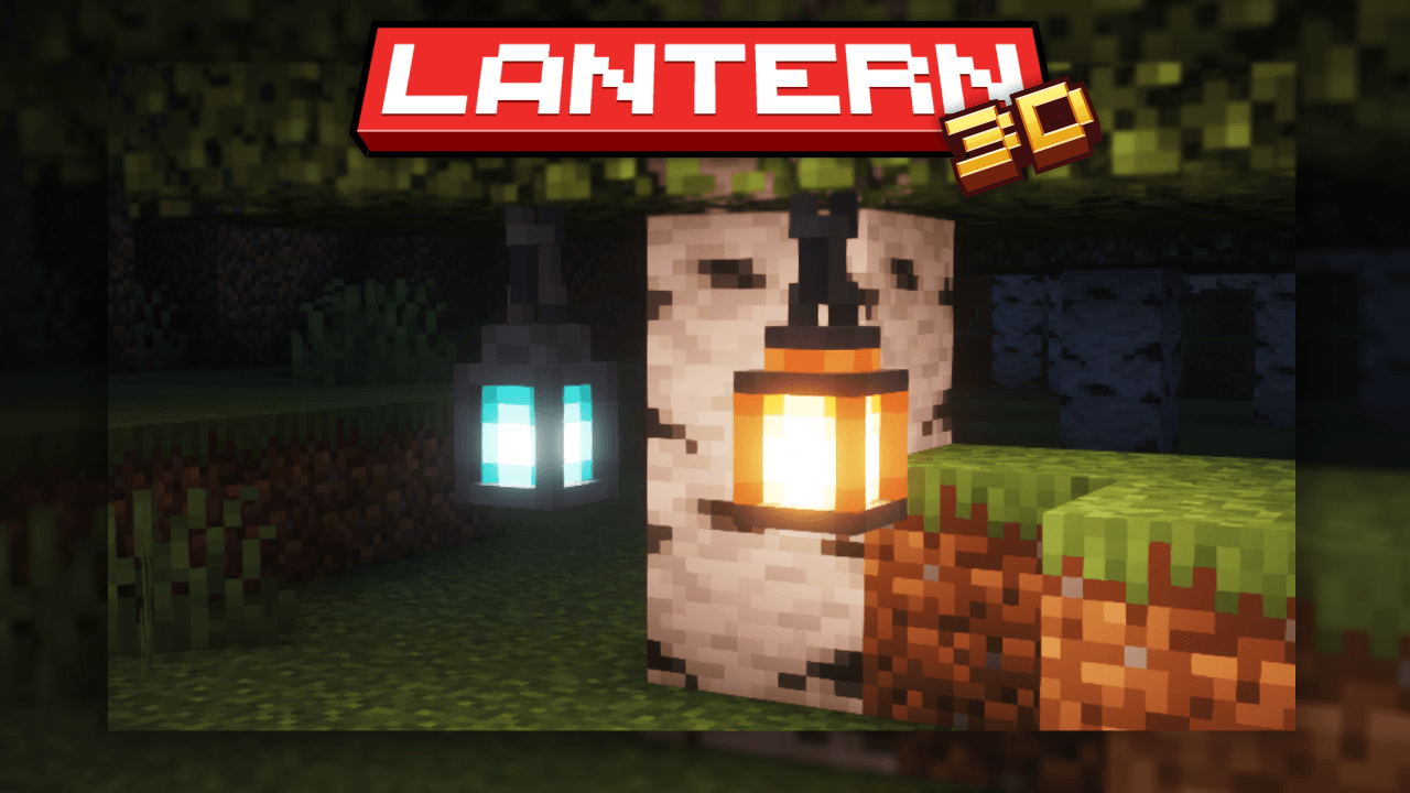 Lantern 3D - Better Lantern - Minecraft Resource Packs - CurseForge