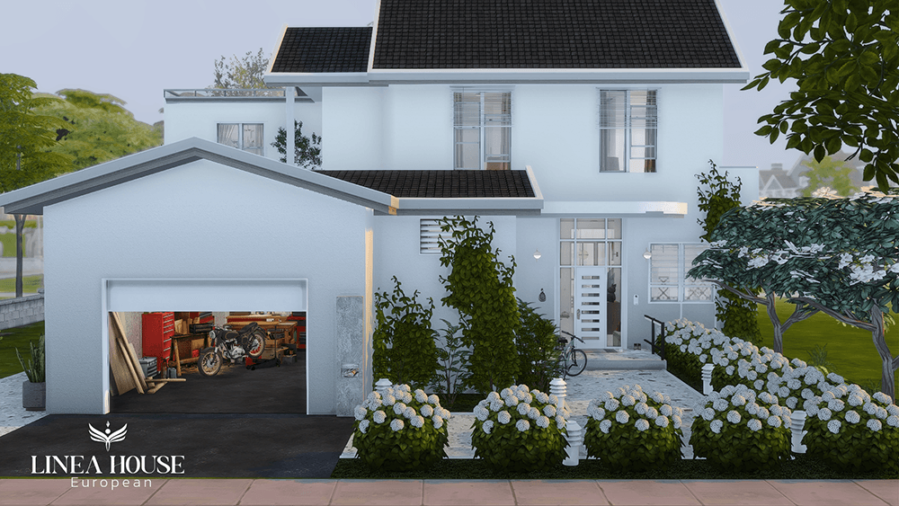 Linea- European House - Gallery - The Sims 4 Rooms / Lots - CurseForge
