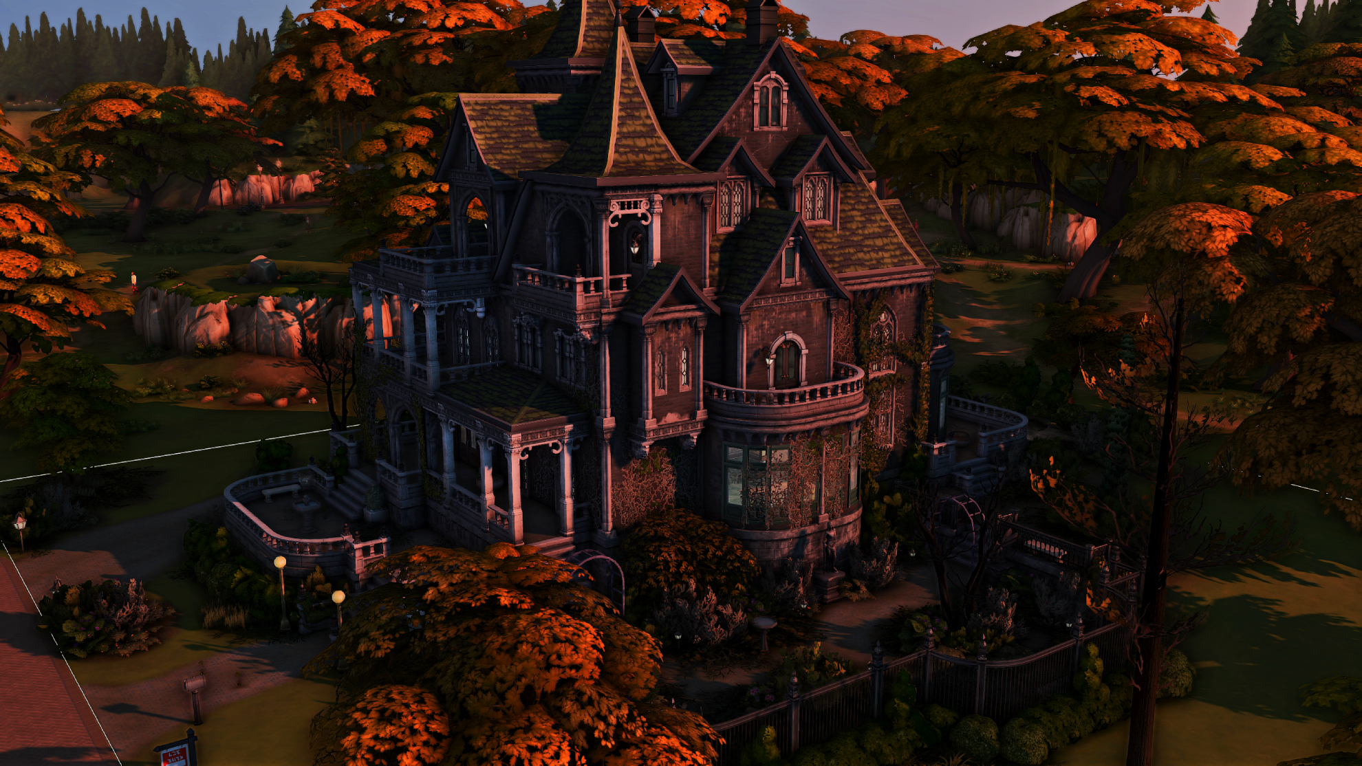 Haunted Victorian Mansion (no custom content) - Gallery - The Sims 4 ...