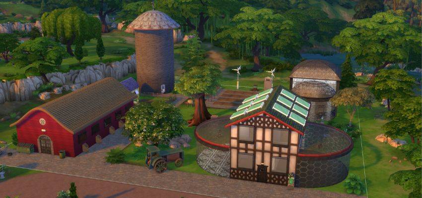 Farm with small shop - The Sims 4 Rooms / Lots - CurseForge