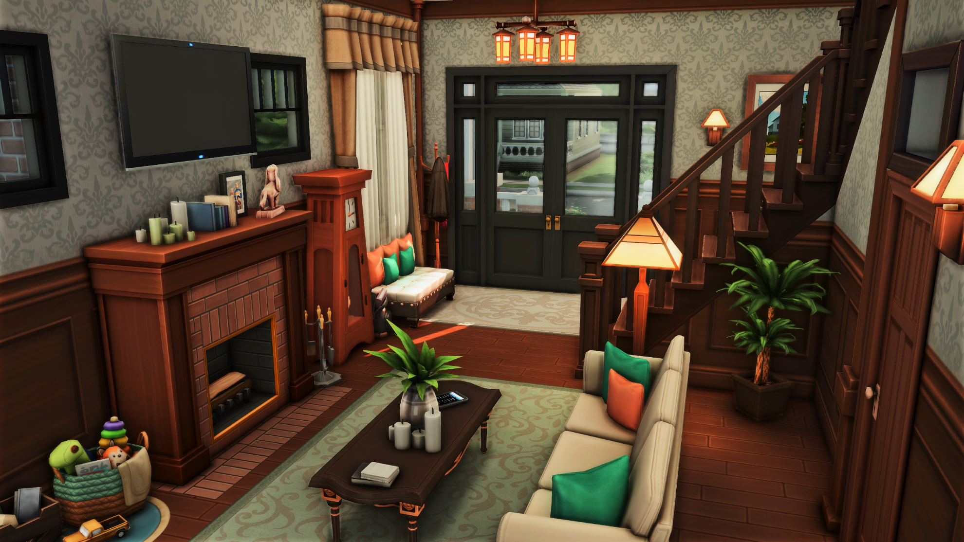 Basegame Craftsman Bungalow (No custom content) - Gallery - The Sims 4 ...