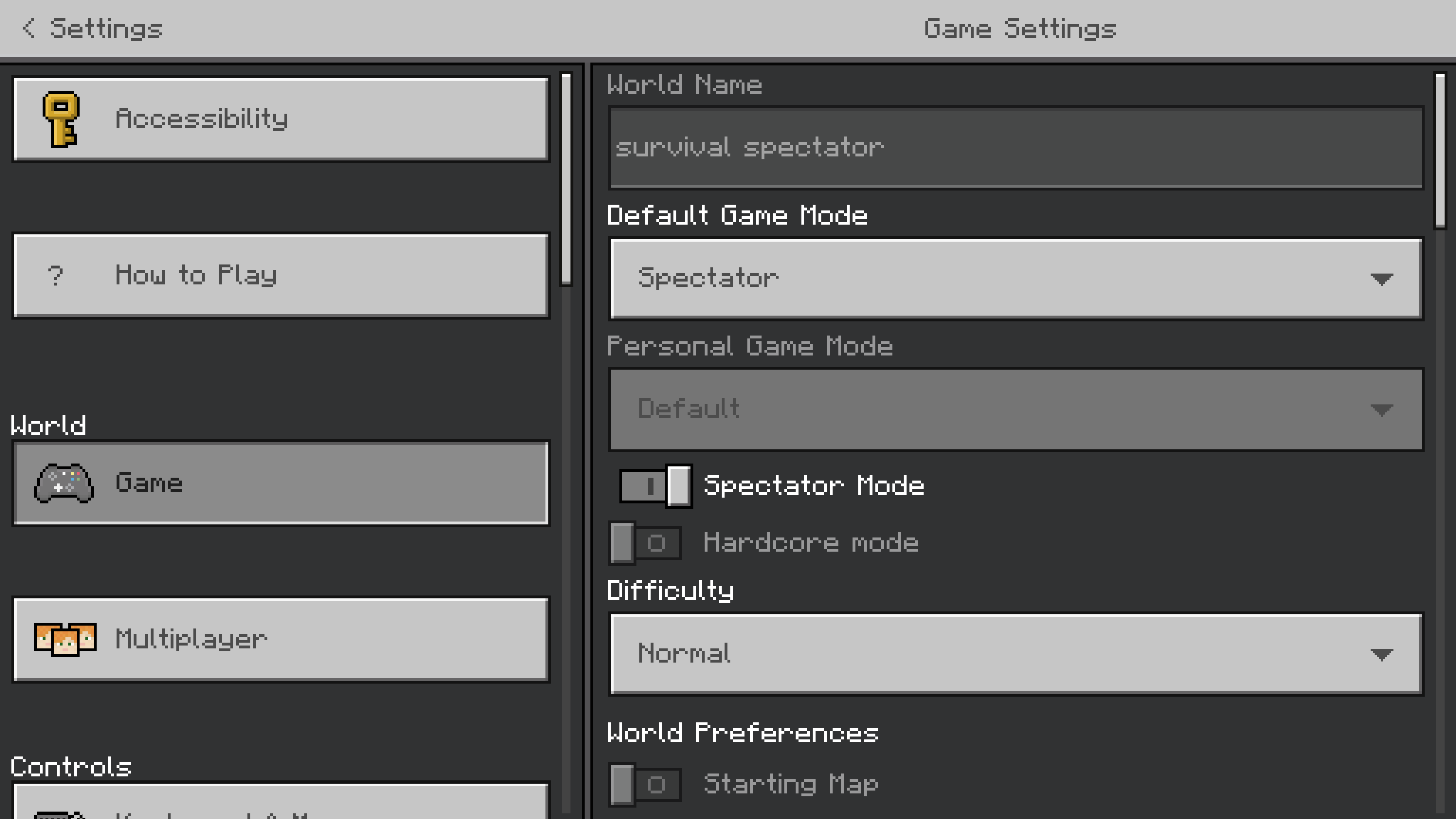 Survival Spectator - Minecraft Bedrock Texture Packs - CurseForge