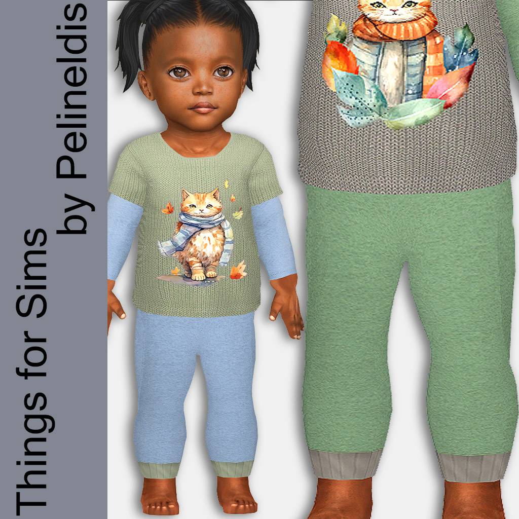 Infants Knitted Pants - The Sims 4 Create a Sim - CurseForge