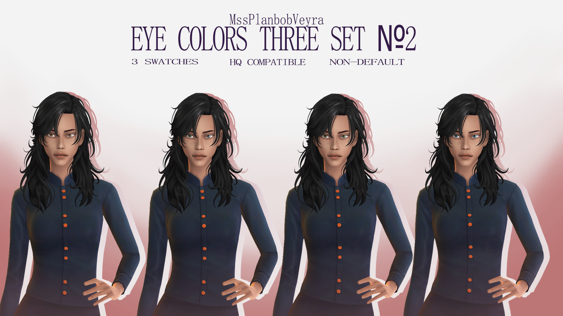 Eye Colors Three Set №2 - Gallery - The Sims 4 Create a Sim - CurseForge