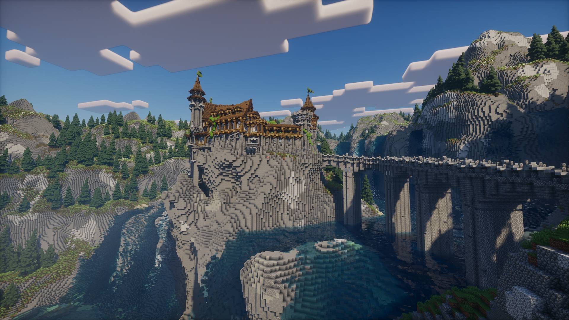 Old Fallen Castle - Medieval & Fantasy Castle - Minecraft Worlds ...