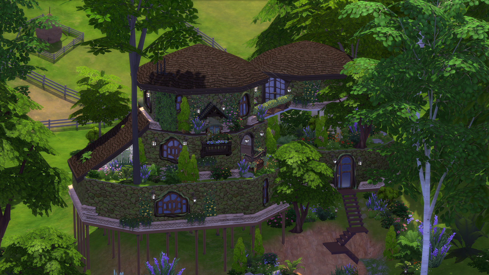 LOTS - Fairy cottage homestead - Gallery - The Sims 4 Rooms / Lots ...
