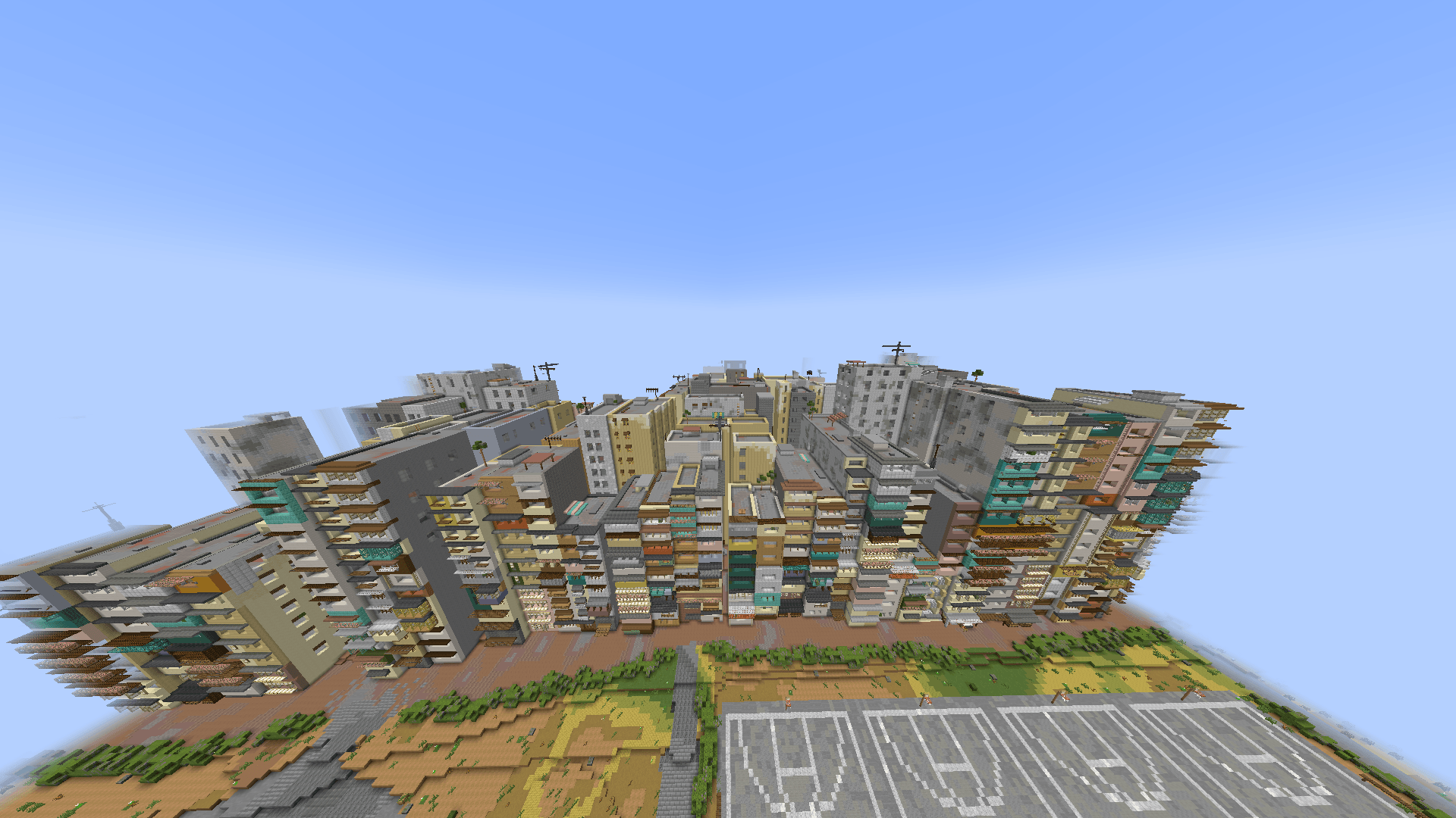 kowloon walled city - Gallery - Minecraft Worlds - CurseForge