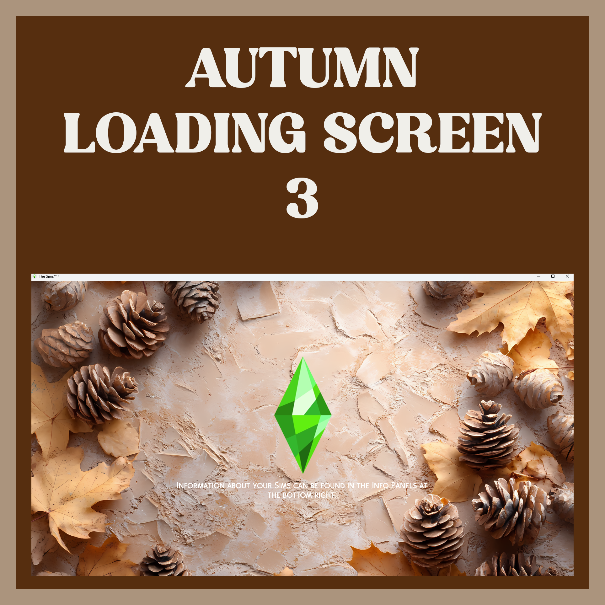 Autumn Loading Screen 3 - 2025 - Gallery - The Sims 4 Mods - CurseForge