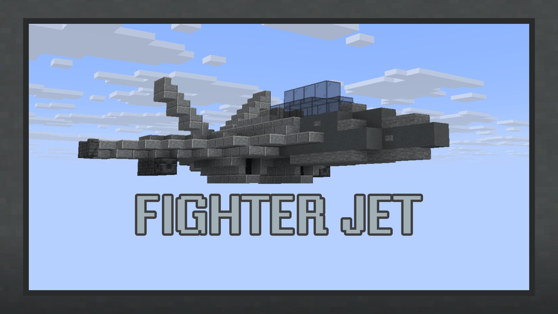 Fighter Jet - Minecraft Worlds - CurseForge