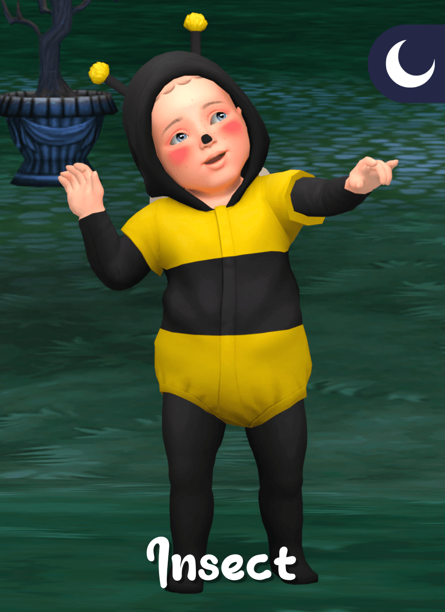 Insect Costume for Infants - The Sims 4 Create a Sim - CurseForge