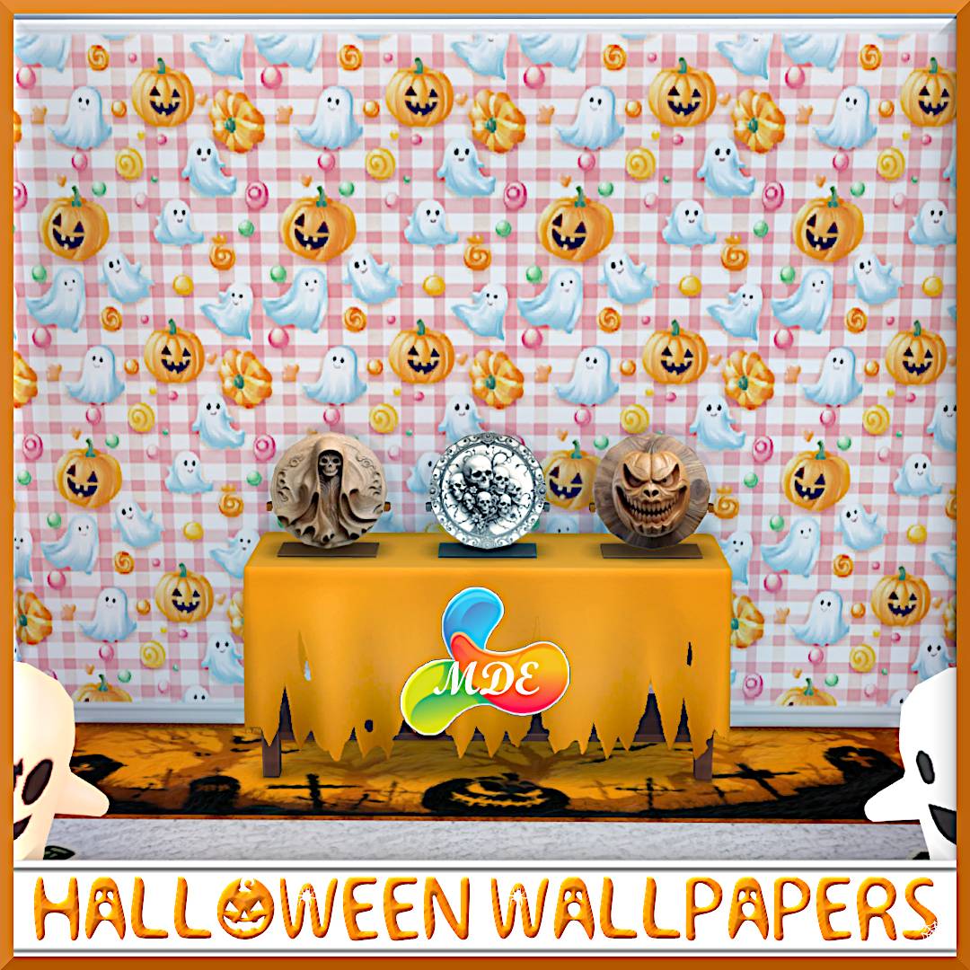 Halloween Wallpapers - Gallery - The Sims 4 Build / Buy - CurseForge