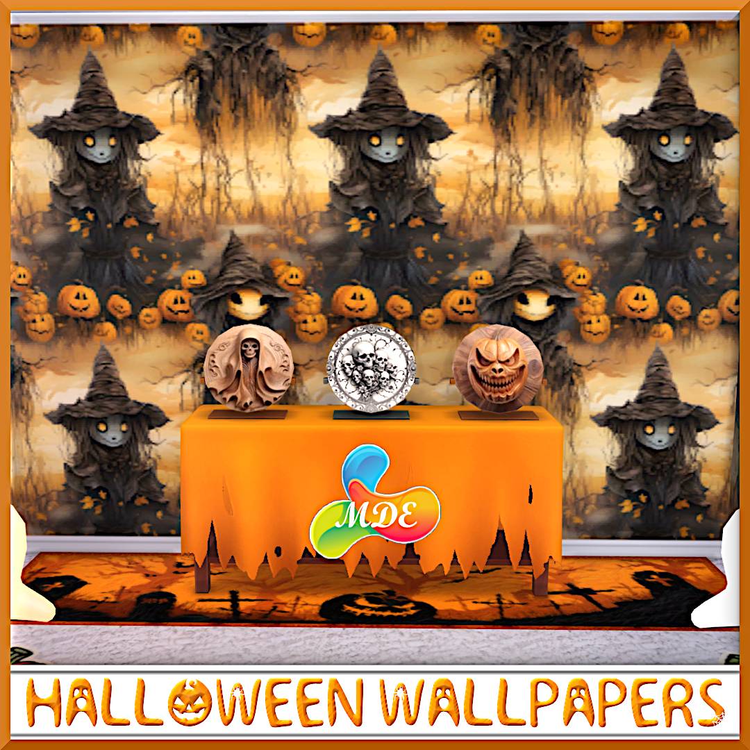 Halloween Wallpapers - Gallery - The Sims 4 Build / Buy - CurseForge