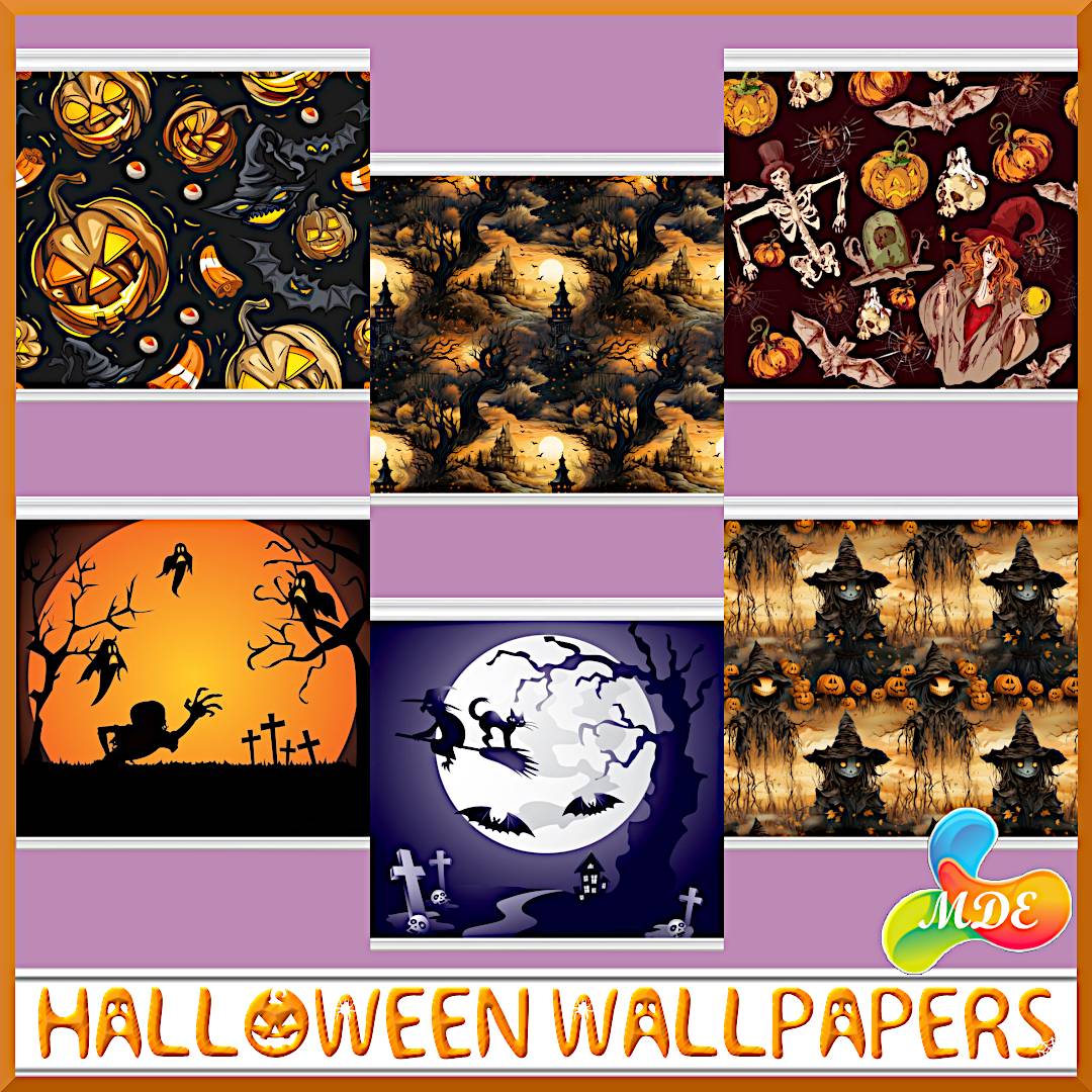 Halloween Wallpapers - Gallery - The Sims 4 Build / Buy - CurseForge