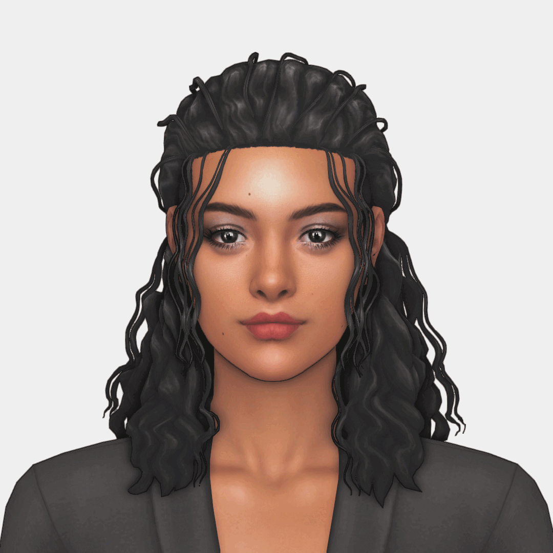 Mj Hair V2 The Sims 4 Create A Sim Curseforge