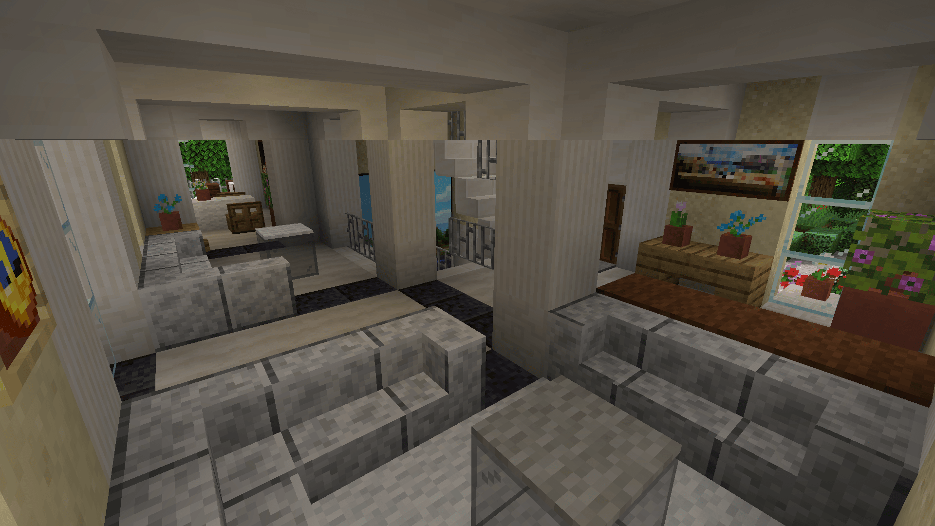 Small Mediterranean Style Villa - BE - Gallery - Minecraft Bedrock Maps ...