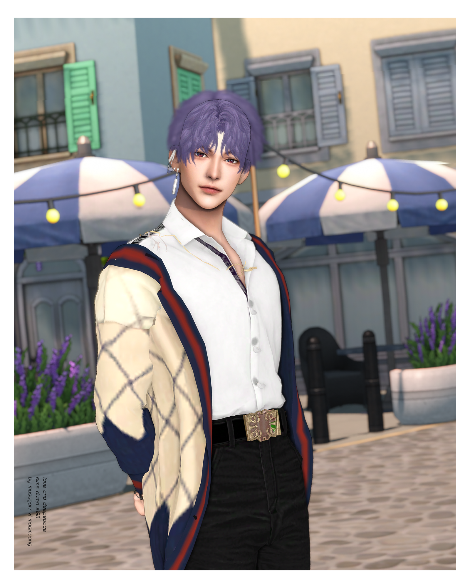 Rafayel Love and Deepspace - Gallery - The Sims 4 Sims / Households ...