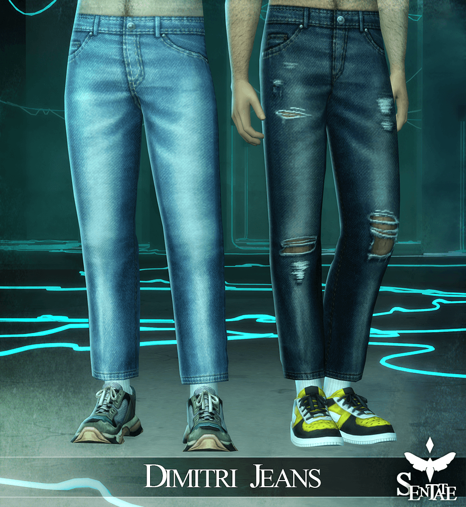 Dimitri Jeans - The Sims 4 Create a Sim - CurseForge