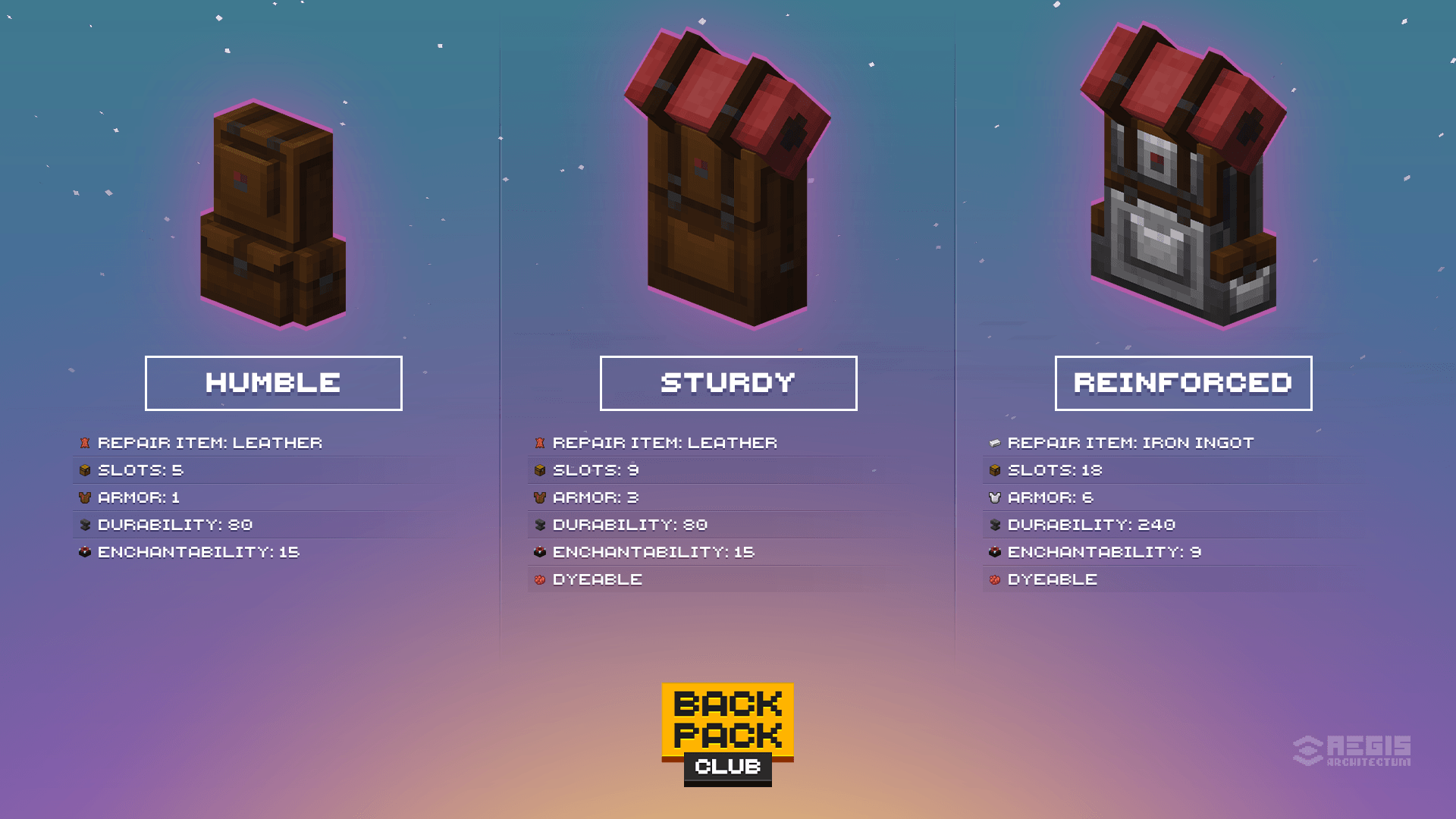Backpack Club - Gallery - Minecraft Data Packs - CurseForge