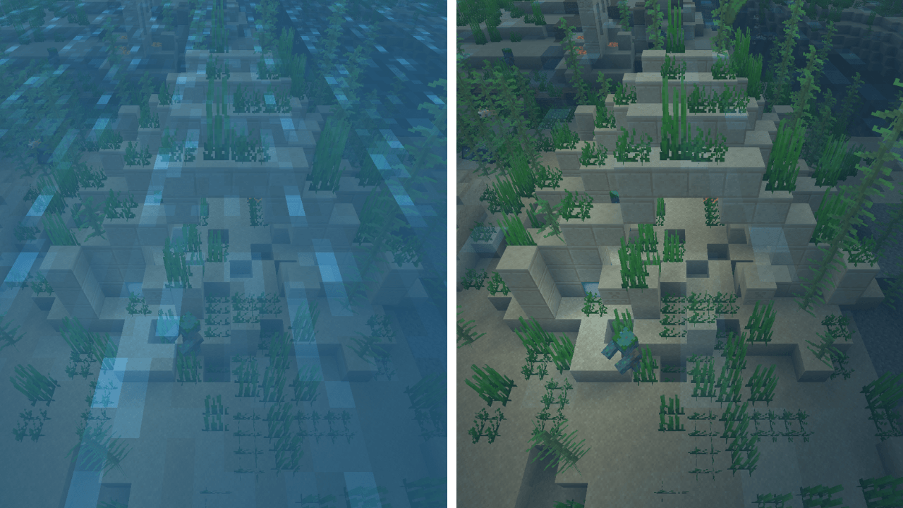 Clear Water - Minecraft Bedrock Texture Packs - CurseForge