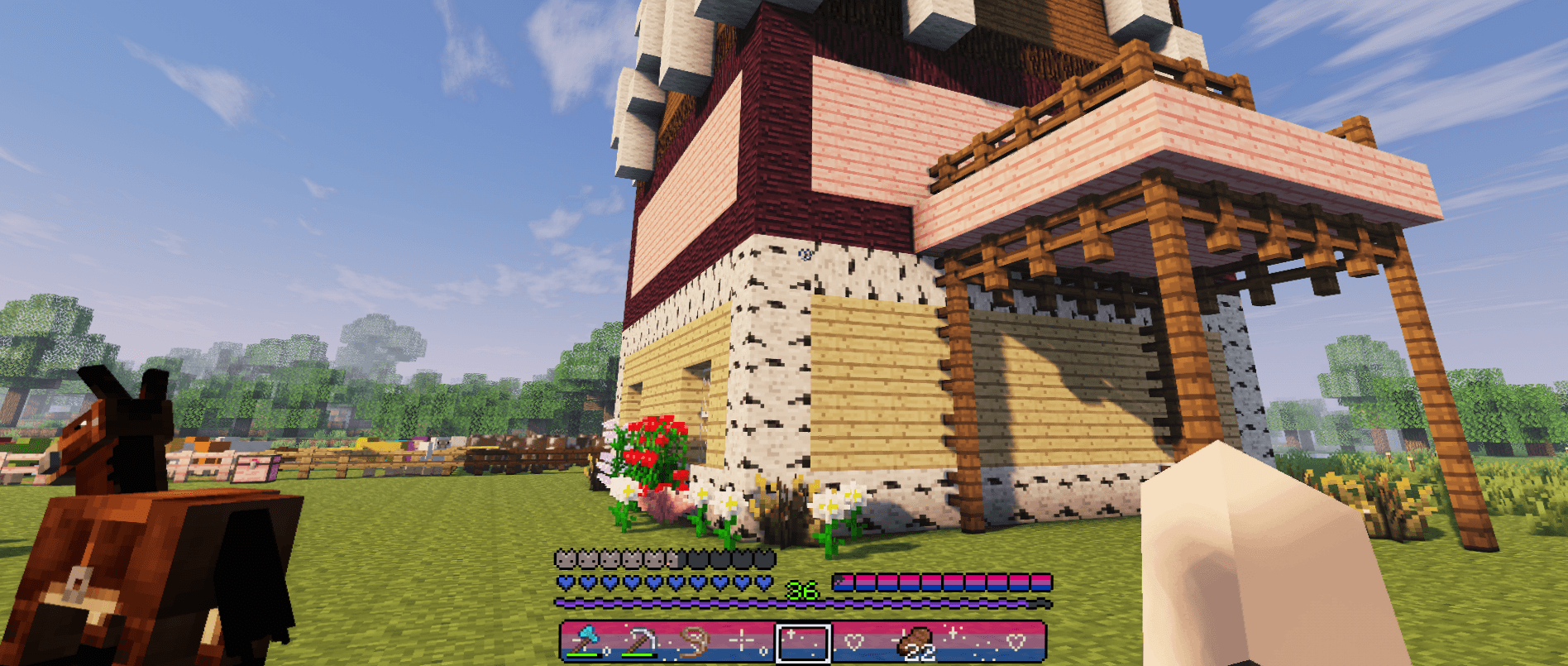 Tay's Bisexual Themed Hotbar - Minecraft Resource Packs - CurseForge