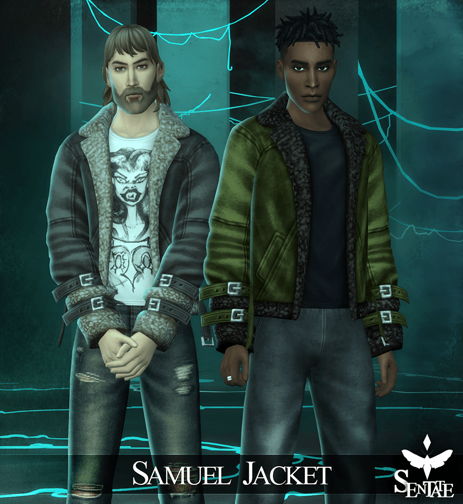 Samuel Aviator Jacket - The Sims 4 Create a Sim - CurseForge