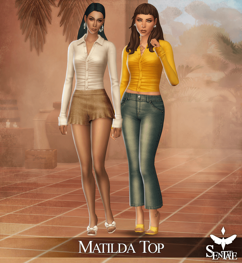 Matilda Top - The Sims 4 Create a Sim - CurseForge
