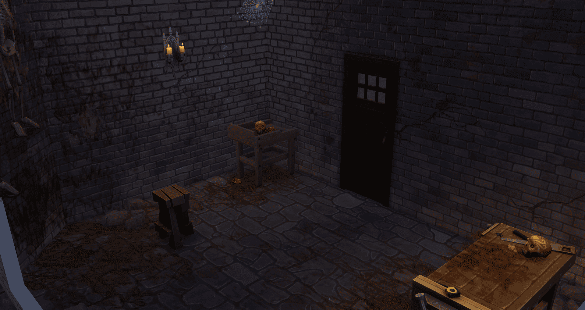 Horror Basement - The Sims 4 Rooms / Lots - CurseForge