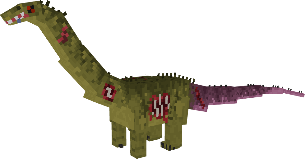 Infected Sauropod - Fossils and Archeology Revival - Minecraft Resource ...