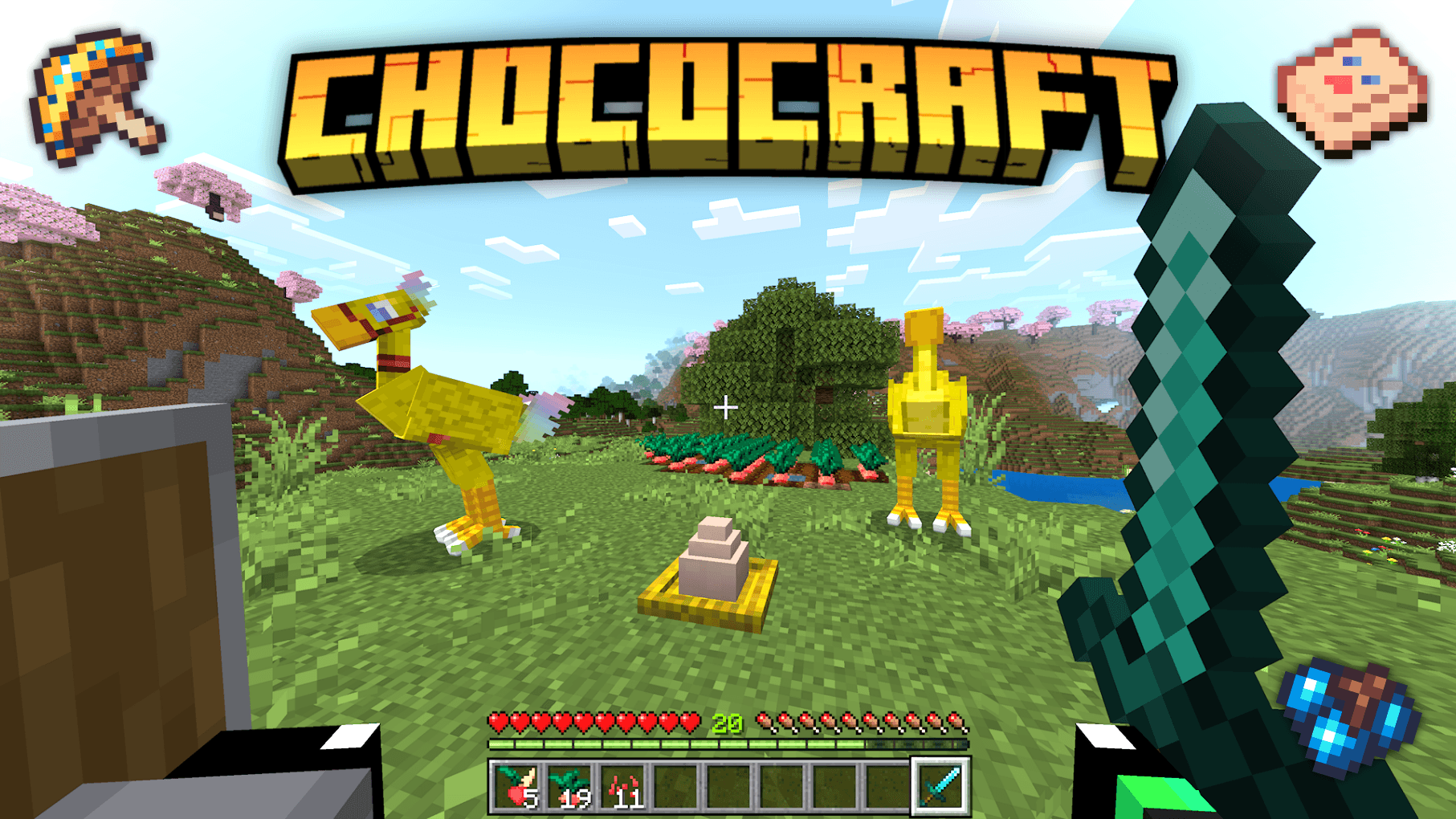 ChocoCraft 3 (Bedrock Port) | Minecraft PE Addons