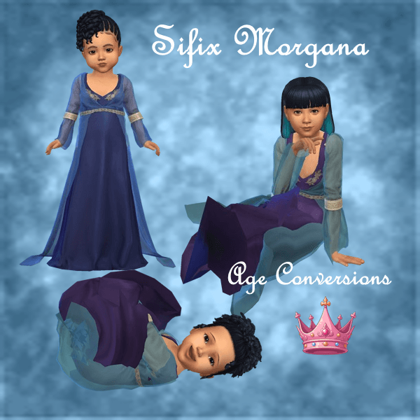 Sifix Morgana Dress for Kids, Toddlers & Infants - Gallery - The Sims 4 ...