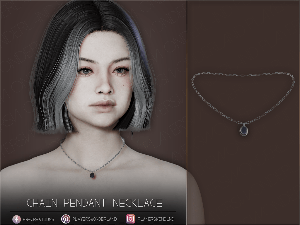 Chain Pendant Necklace - inZOI Create a Zoi - CurseForge