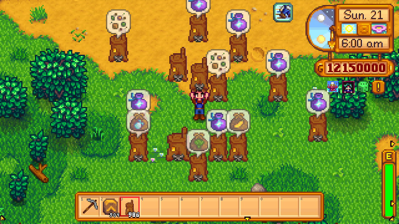 [CP] Kehaan's Giant Stump Replica - Gallery - Stardew Valley Mods ...