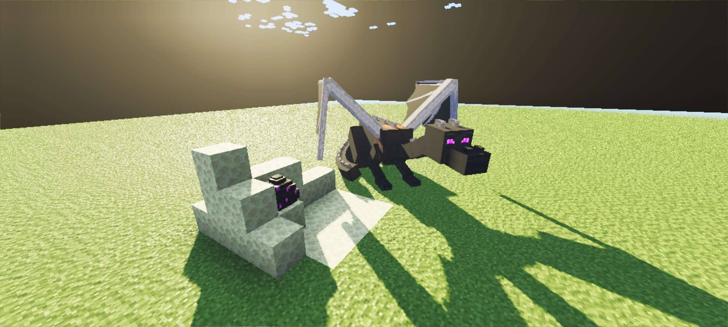 Ender Dragon Legacy Simple - Minecraft Bedrock Addons - CurseForge