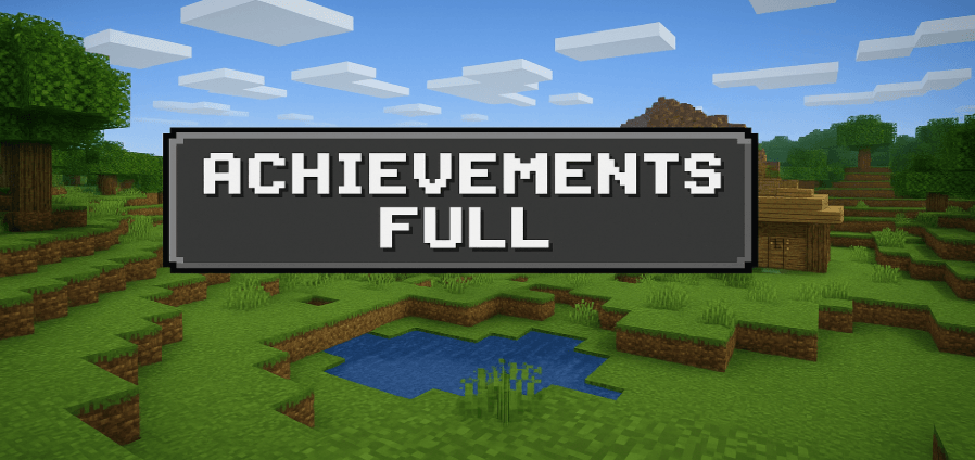 ACHIEVEMENTS FULL - Minecraft Bedrock Maps - CurseForge
