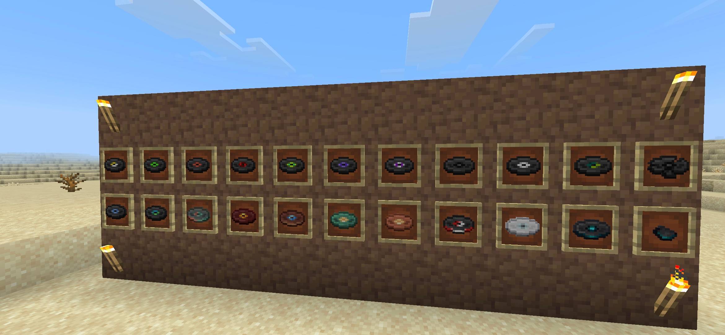 Dave's Different Discs - Minecraft Bedrock Texture Packs - CurseForge