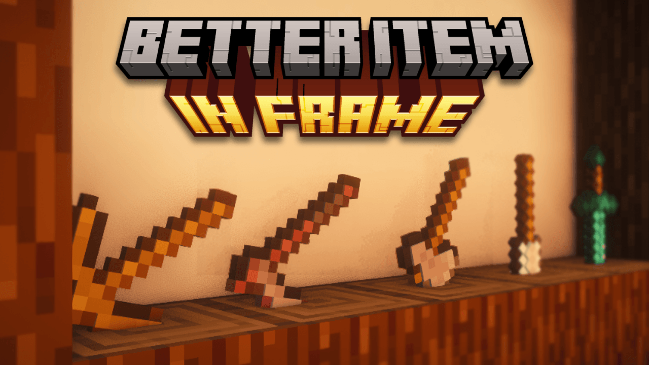 Better Item in Frame - Gallery - Minecraft Resource Packs - CurseForge