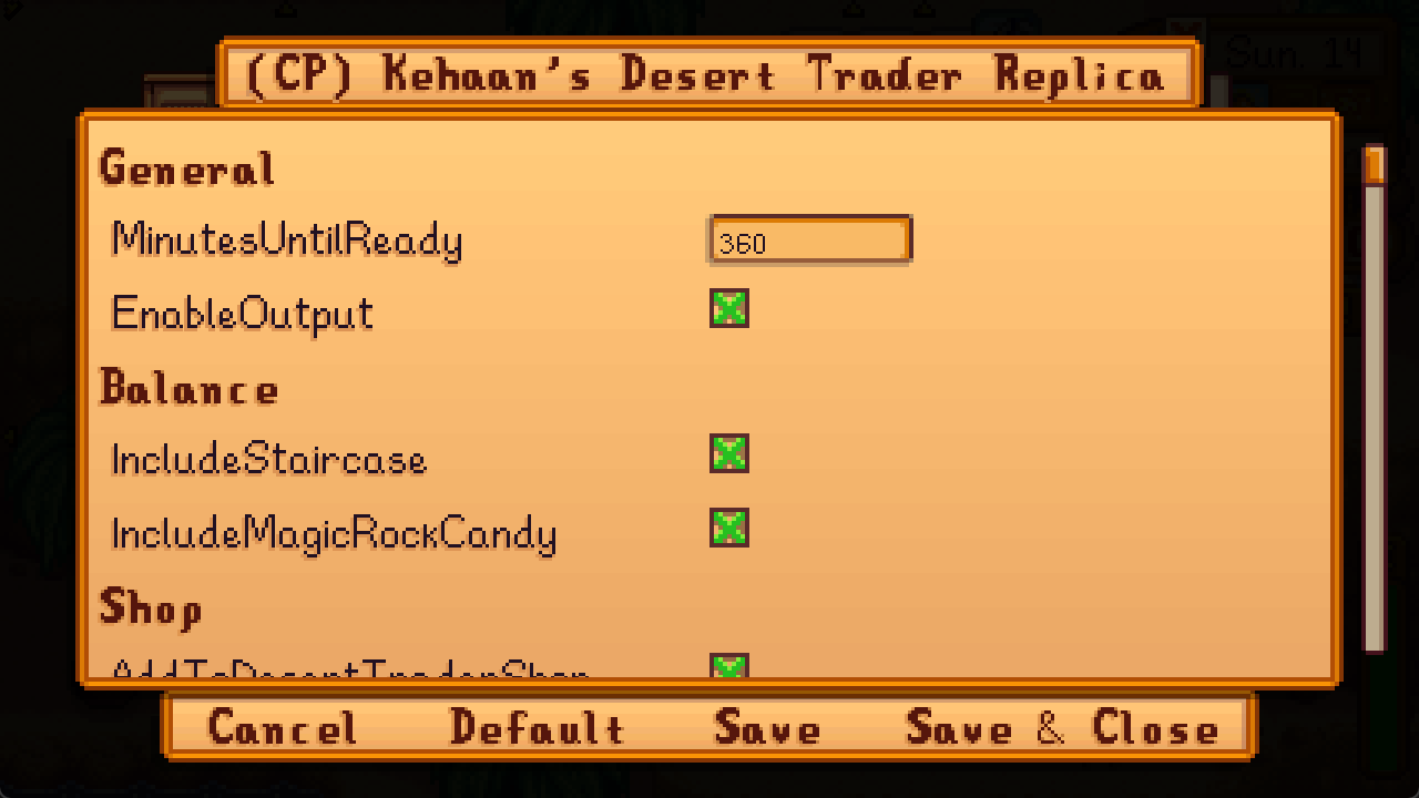 [CP] Kehaan’s Desert Trader Replica - Gallery - Stardew Valley Mods ...