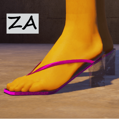 Female glass heel thong sandals - inZOI Create a Zoi - CurseForge