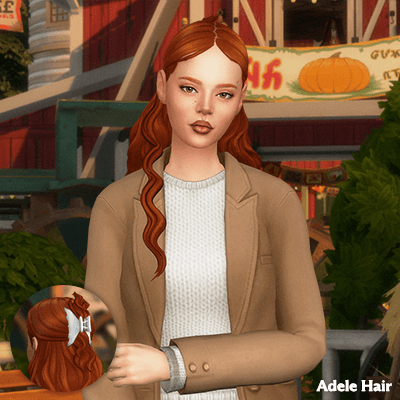 oakiyo - Adele Hair - Gallery - The Sims 4 Create a Sim - CurseForge