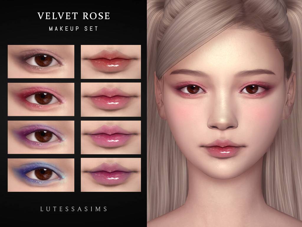 Velvet Rose Makeup Set - Gallery - The Sims 4 Create a Sim - CurseForge